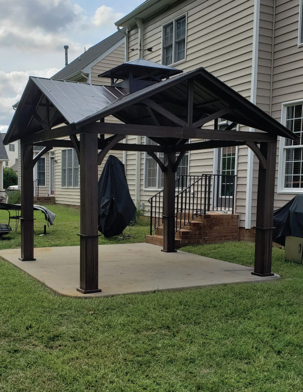 Gazebo Assembly Job - Small Jobs Handyman Service