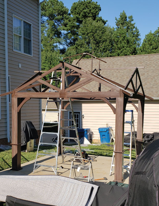 Gazebo Assembly Job - Small Jobs Handyman Service
